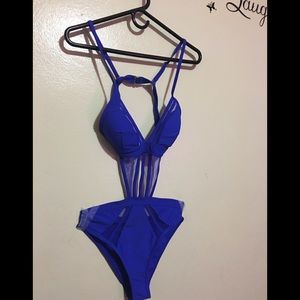 Fashion Nova | Swim | Royal Blue One Piece Bathing Suit Brand New ...